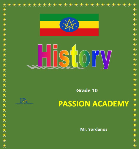History for Grade 10 – Passion Academy
